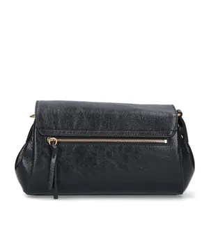Dries Van Noten Flap Shoulder Bag - Black