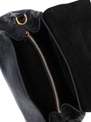 Dries Van Noten Flap Shoulder Bag - Black
