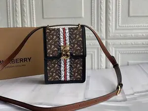 Burberry Robin Monogram Stripe Crossbody Bag