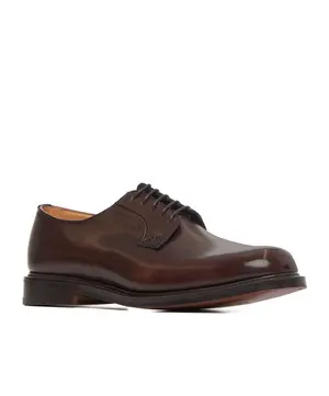Church's Round-toe Lace-up Derby Shoes - Black