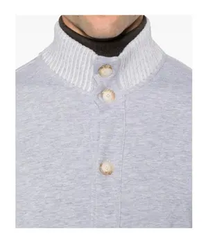 GRAN SASSO Long-sleeved Knitwear With Button-down Closure
