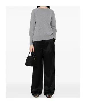 BASERANGE Crew Neck Sweater - Gray