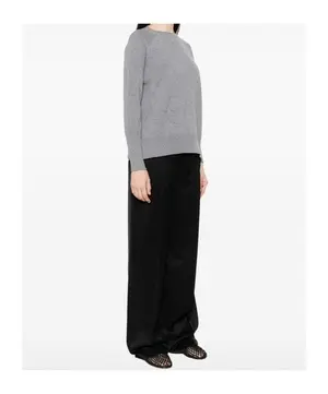 BASERANGE Crew Neck Sweater - Gray