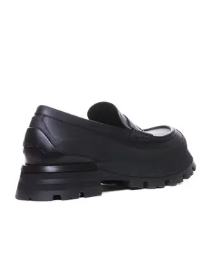 Alexander McQueen The Seal" Slip-on Loafers With Chunky Platform