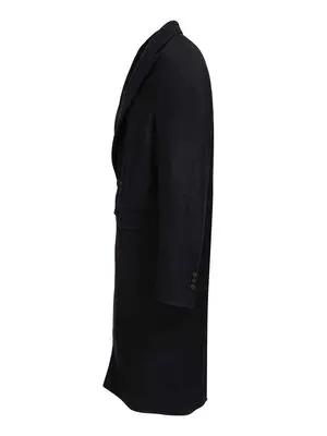 GOLDEN GOOSE Single-breasted Coat - Black