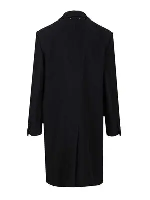 GOLDEN GOOSE Single-breasted Coat - Black