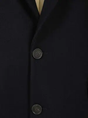 GOLDEN GOOSE Single-breasted Coat - Black