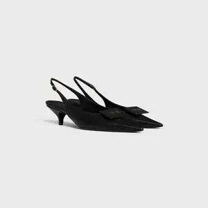 Celine Signature Slingback In Lambskin