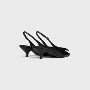 Celine Signature Slingback In Lambskin