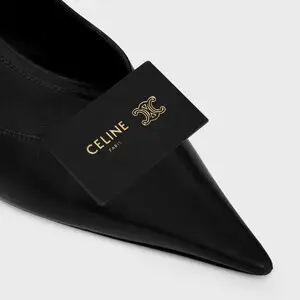 Celine Signature Slingback In Lambskin