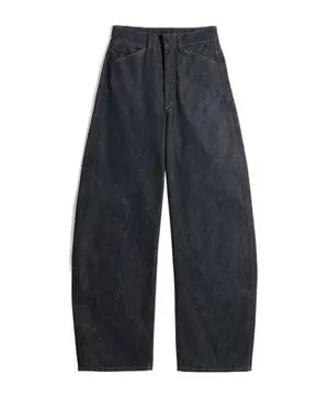 LEMAIRE Wide-leg High-waisted Denim Trousers