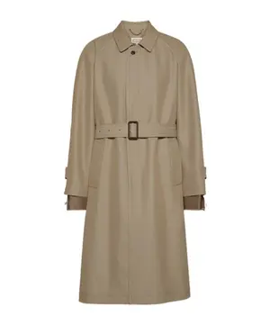 MAISON MARGIELA Single Breasted Trench Coat