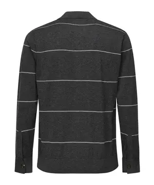 Eleventy Buttoned Knitwear - Black