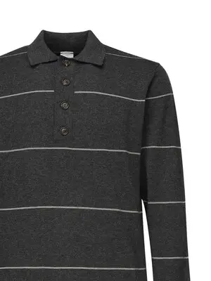 Eleventy Buttoned Knitwear - Black