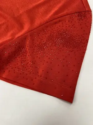 Emporio Armani Embellished Short Sleeve T-shirt