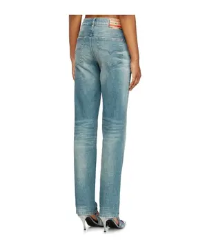 DIESEL® 1989 D-mine Straight Leg Jeans - Medium Blue