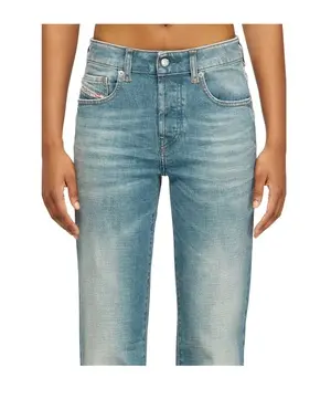 DIESEL® 1989 D-mine Straight Leg Jeans - Medium Blue