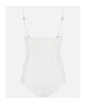 Dior Gathered One-piece Swimsuit