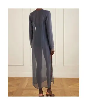 LEMAIRE Round Neck Dress With Side Slits