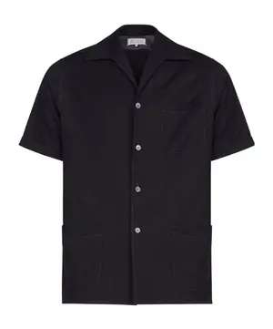 MAISON MARGIELA Short Sleeevd Buttoned Shirt