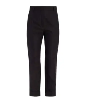 Dior Cropped Trousers - Black