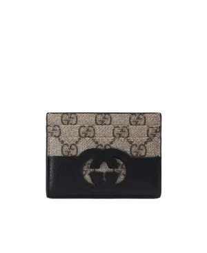 Gucci Logo-print Card Holder - Black