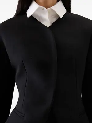 Jacquemus The Mini Ovale Jacket - Black