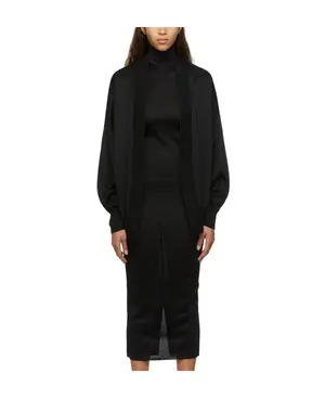 Alaïa Rib Knitted Spliced Dress