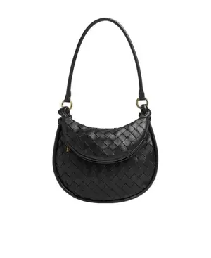 Bottega Veneta Gemelli Small Shoulder Bag - Black