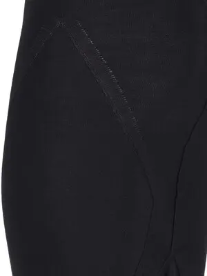 Rick Owens Midi Skirt With Draped Details
