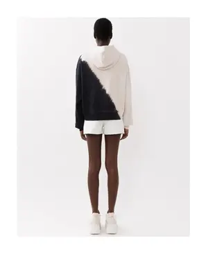Chloé Dip-dye Cotton-fleece Hoodie