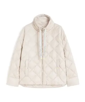 Max Mara Mtcpisoft Quilted Down Jacket - Sand-colored