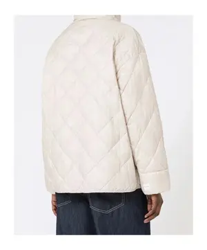Max Mara Mtcpisoft Quilted Down Jacket - Sand-colored
