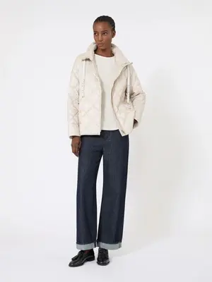 Max Mara Mtcpisoft Quilted Down Jacket - Sand-colored