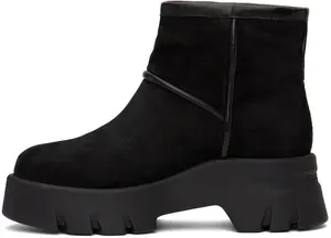 GIANVITO ROSSI Suede Ankle Boots With Embossed Logo
