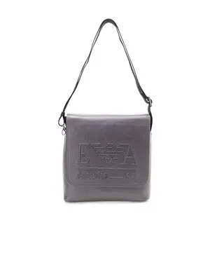Emporio Armani Flip Shoulder Bag - Gray