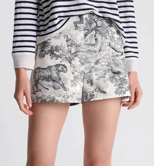 Dior Printed Shorts - Multicolor