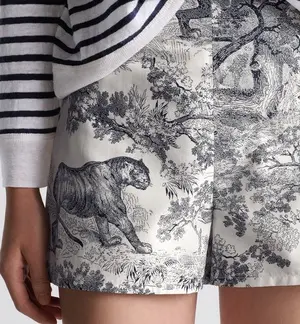 Dior Printed Shorts - Multicolor