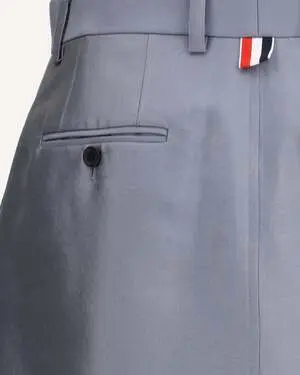 Thom Browne Midi Pencil Skirt With Welt Pockets