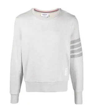 Thom Browne 4-bar Crewneck Sweatshirt - Grey