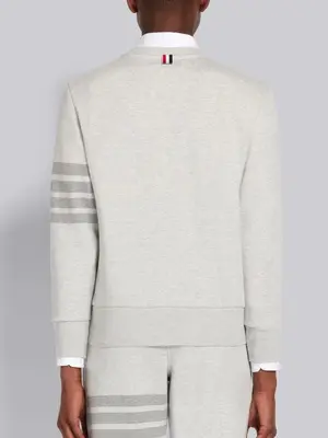Thom Browne 4-bar Crewneck Sweatshirt - Grey