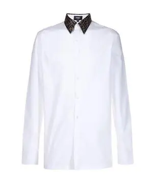 Fendi Cuff Shirts For Men