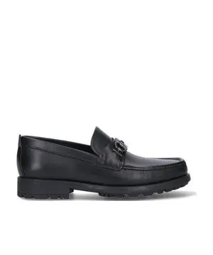 FERRAGAMO Logo Loafers