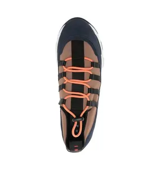 Marni Logo Printed Lace-up Sneakers - Black