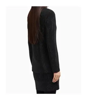 Emporio Armani Allover Embellished V-neck Cardigan