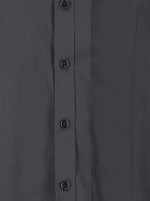 MAISON MARGIELA Long Sleeved Panelled Shirt - Black