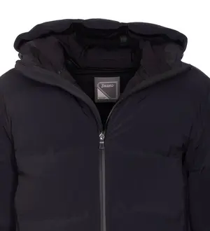 Herno Hooded Down Jacket With Quilted Detailing
