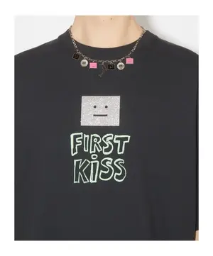 Acne Studios Face-plaque Cable-link Necklace
