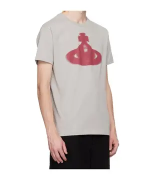 VIVIENNE WESTWOOD Halftone Orb T-shirt - Grey