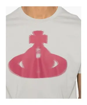 VIVIENNE WESTWOOD Halftone Orb T-shirt - Grey